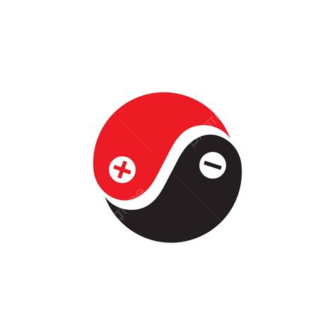 Yin Yang Simbol Flat Yang Taoism Forces Vector Yang Taoism Forces