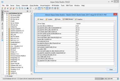 JDBC Driver Configuration