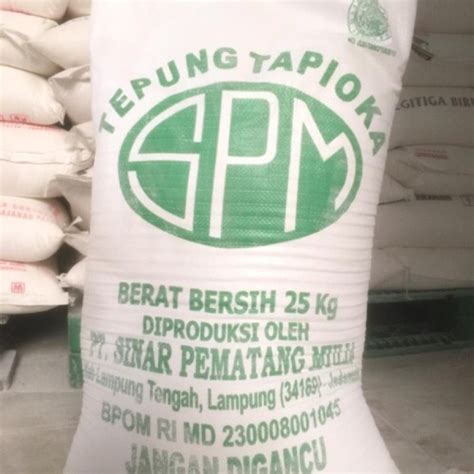 Jual Kg Tepung Tapioka Tepung Kanji Repack Merek Spm Kg Shopee