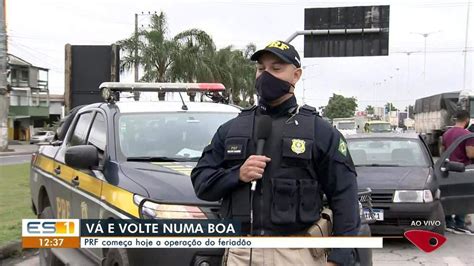 PRF inicia Operação Nossa Senhora Aparecida nas rodovias federais do ES