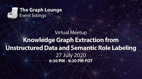 knowledge graph extraction from unstructured data and semantic role labeling