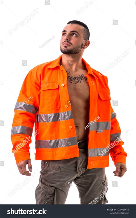 Naked Construction Worker Images Stock Photos Vectors