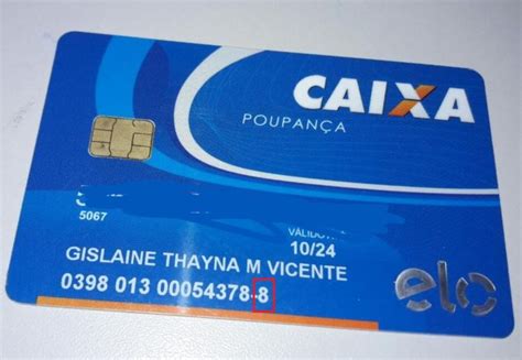 Onde fica o DV no cartão da Caixa Descubra como encontrá lo