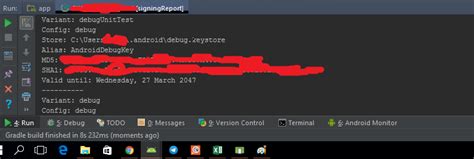 Android Firebase Keystore File Does Not Exist Android Debug