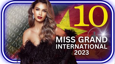 Watch Miss Grand International Top Nd Leaderboard Youtube