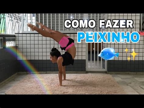 Como Fazer Peixinho Gin Stica R Tmica Celena Antunes Youtube
