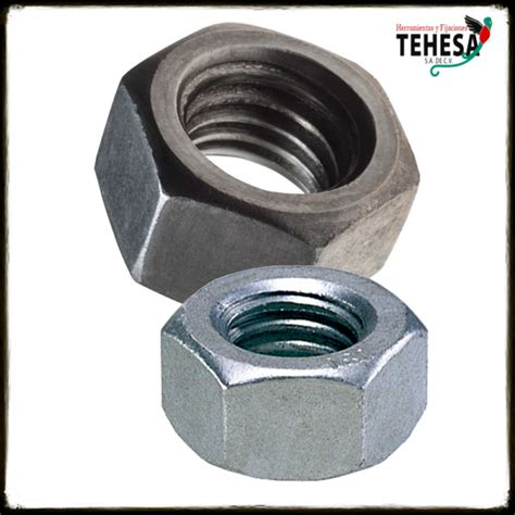 Tuerca Hexagonal Liviana Grado Fracc Unc Tehesa Industrial S A De