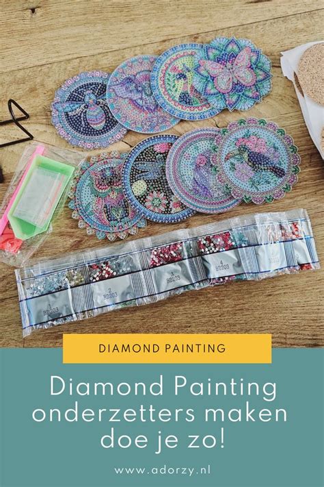 Diamond Painting Onderzetters Maken Doe Je Zo Adorzy In 2023