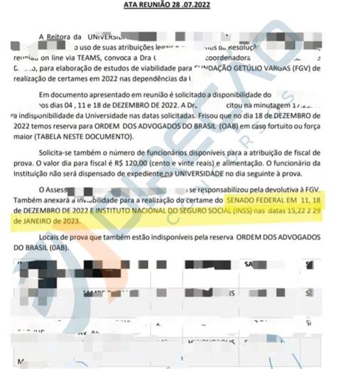 Concurso Senado FGV Tenta Marcar Provas Em Dezembro EXCLUSIVO