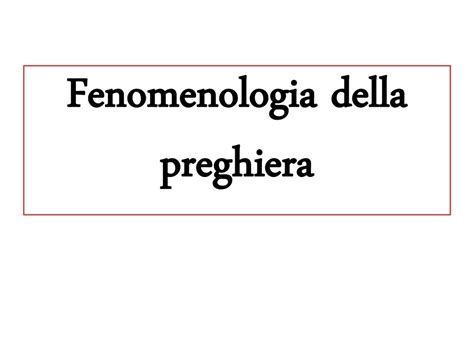 La Preghiera Cristiana Ppt Scaricare