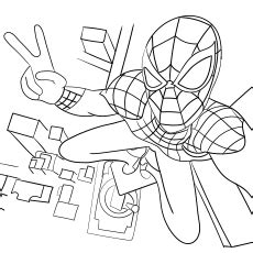 Spider Man Ps Coloring Page Best Coloring Pages Printable