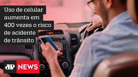 Celular ao volante é a terceira maior causa de mortes no trânsito no