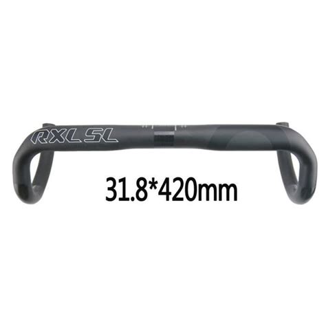 Pièce Détachée Guidon de vélo RXL SL guidon de route en carbone noir