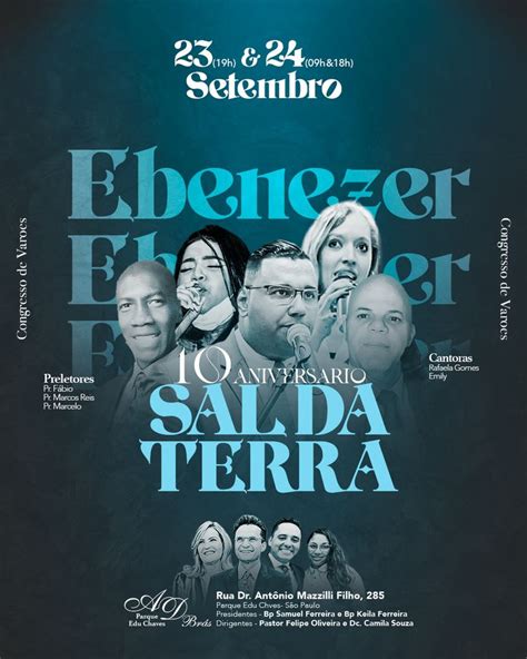 Congresso Varões Cartazes cristãos Ideias para cartaz Cartaz