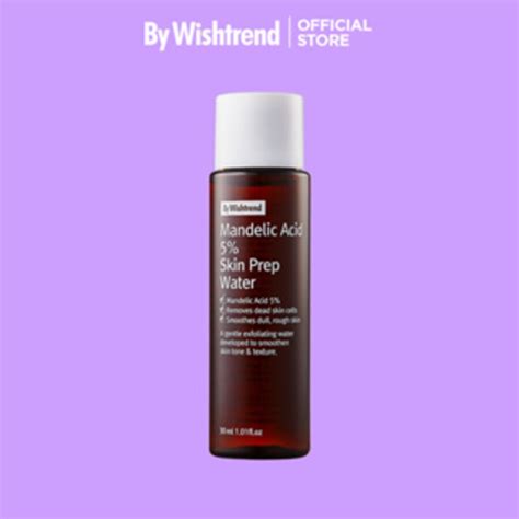 Travel size Nước hoa hồng BY WISHTREND MANDELIC ACID 5 SKIN PREP