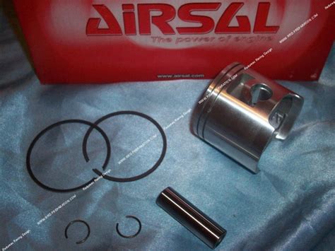 Piston bi segment AIRSAL Ø50mm axe 12mm pour kit 80 AIRSAL luxe bi