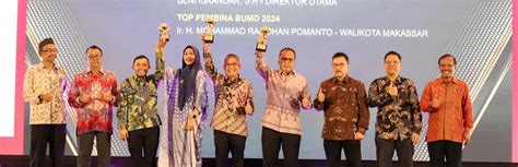 Pemkot Makassar Raih Lima Penghargaan Sekaligus Top BUMD 2024 Klikkiri Co