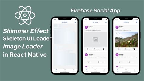 Shimmer Effect Skeleton UI Image Loading UI In React Native YouTube