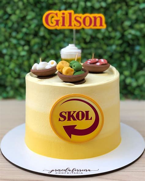 Aprender Sobre 54 Imagem Modelo De Bolo Da Skol Br Thptnganamst Edu Vn