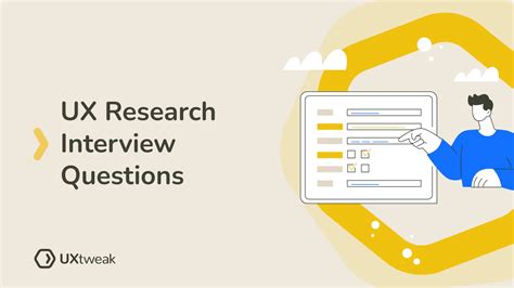 UX Research Interview Questions UXtweak