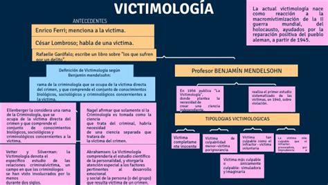 Mapa Conceptual De Victimolog A