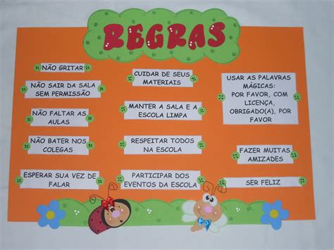Regras De Convivencia Na Sala De Aula Para Imprimir EDUKITA