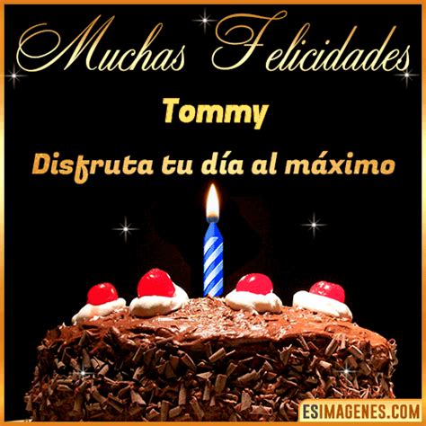 Feliz Cumplea Os Tommy Tarjetas Y