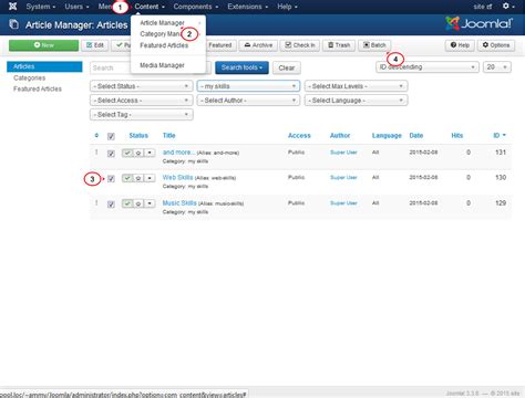 Joomla X How To Duplicate A Page With Its Content Template Monster