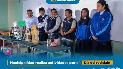 Municipalidad realiza actividades por el Día del reciclaje Noticias