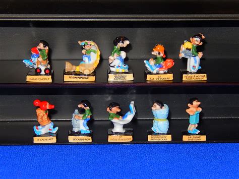 SERIE COMPLETE DE FEVES GASTON LAGAFFE LES INVENTIONS Fèves de