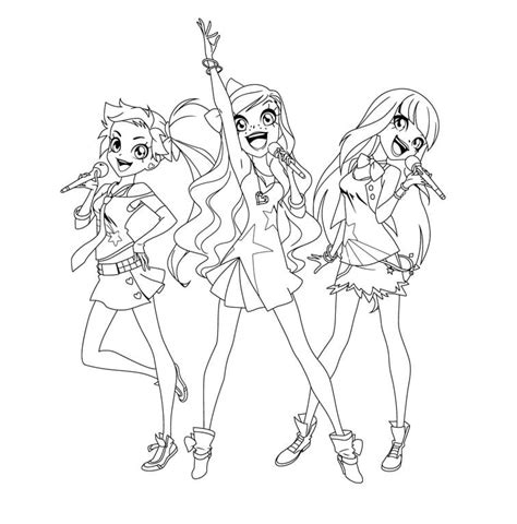 Lolirock Coloring Pages Senaynaayel