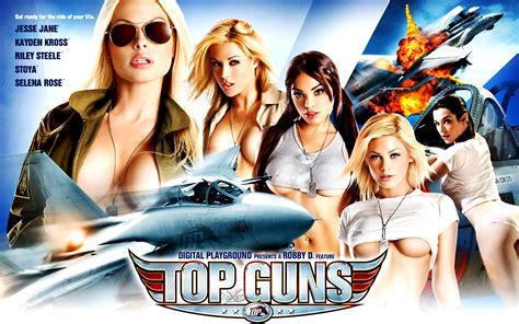 Wallpaper Top Guns Jesse Jane Kayden Kross Stoya Riley Steele