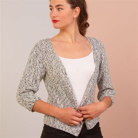 Alosia Cardigan To Knit Tricotez Moi Model