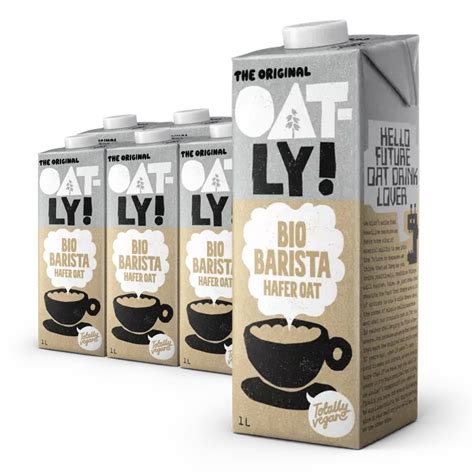 OATLY Barista Edition Lait DAvoine BIO 6 X 1 L Tetra
