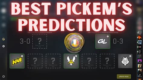 CS GO Blast Major PickEm Legends Stage Predictions YouTube