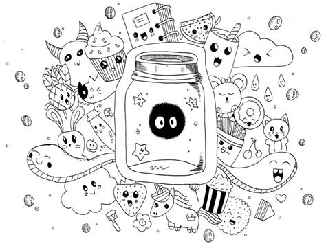 50 Desenhos de Kawaii para colorir Dicas Práticas