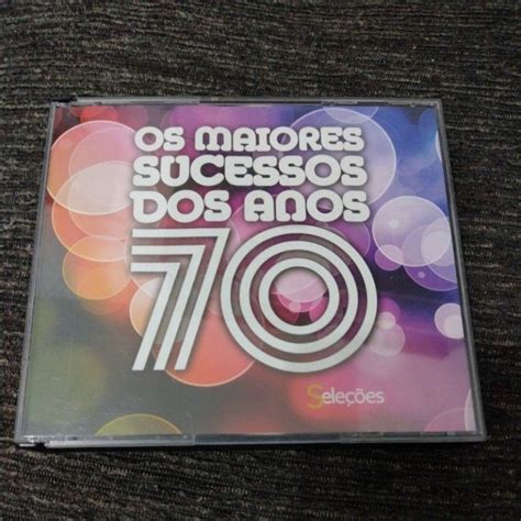 CD Os Maiores Sucessos Dos Anos 70 5 Cds Shopee Brasil