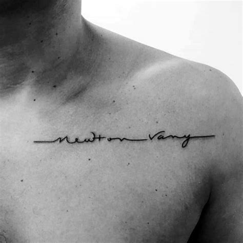 40 Small Chest Tattoos For Men Manly Ink Design Ideas