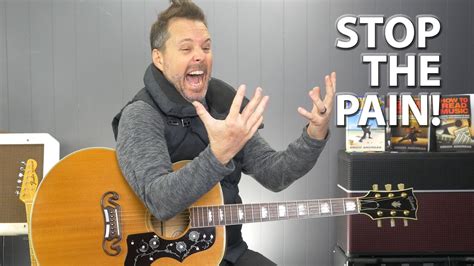 Why Are My Fingers Hurting When I Play The Guitar Youtube