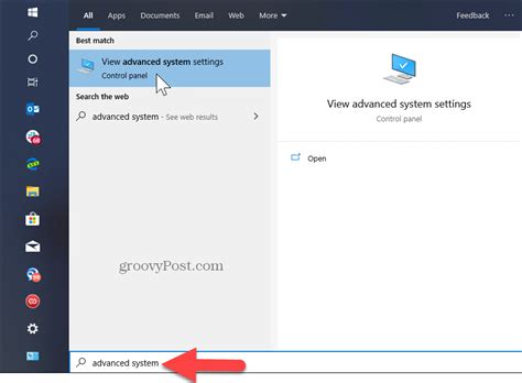 Advanced System Settings Windows 10 Telegraph