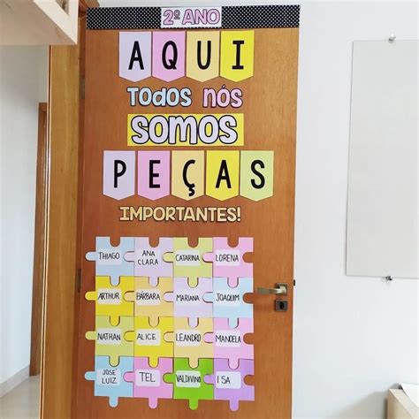 KIT VOLTA AS AULAS Ideias Para A Sala De Aula Porta De Sala De Aula