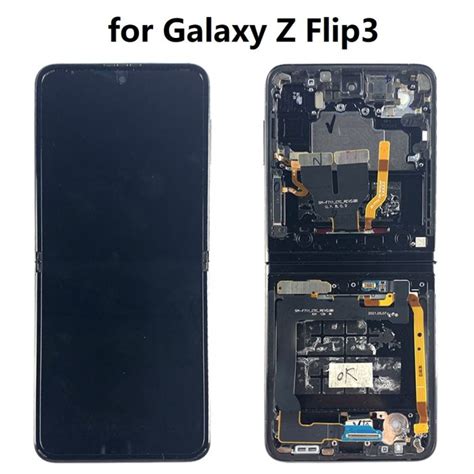 Fold Lcd Display Touch Screen Digitizer Assembly For Galaxy Z Flip G