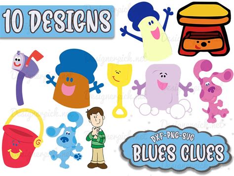 Blues Clues SVG Bundle DarkOct02