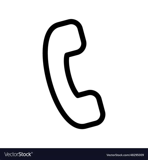 Phone Icon Royalty Free Vector Image VectorStock