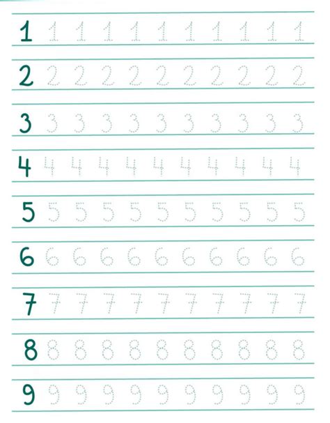 Números Pontilhados Para Imprimir PDF Atividade Educativa