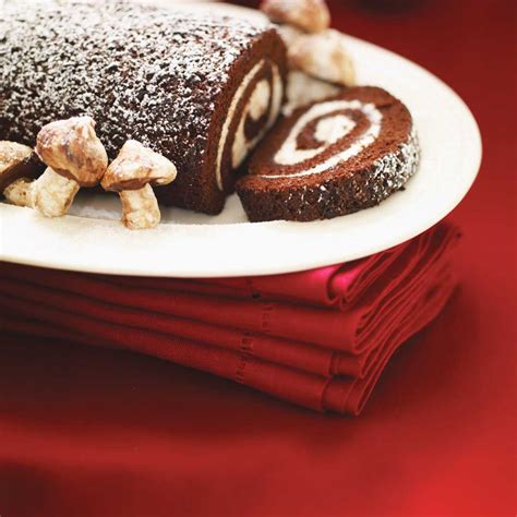 Bûche au chocolat et au mascarpone RICARDO