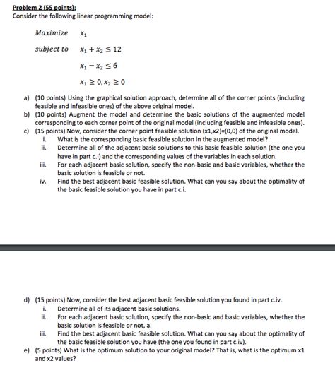 solved consider the following linear programming model