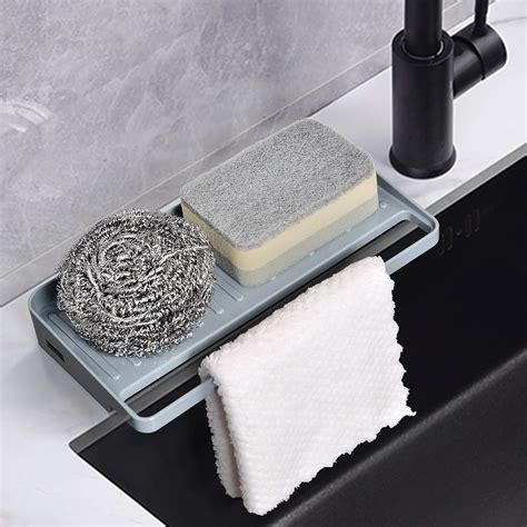 Yohom Rangement Ponge Evier Cuisine Organisateur Ponge Gouttoir