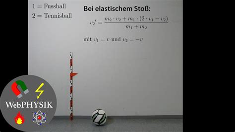 Doppelball Experiment Zur Energie Und Impulserhaltung YouTube