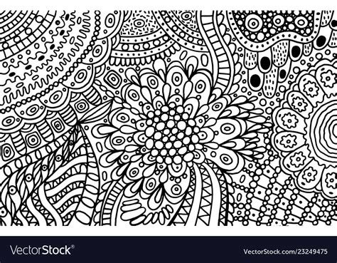 Abstract Doodle Coloring Pages